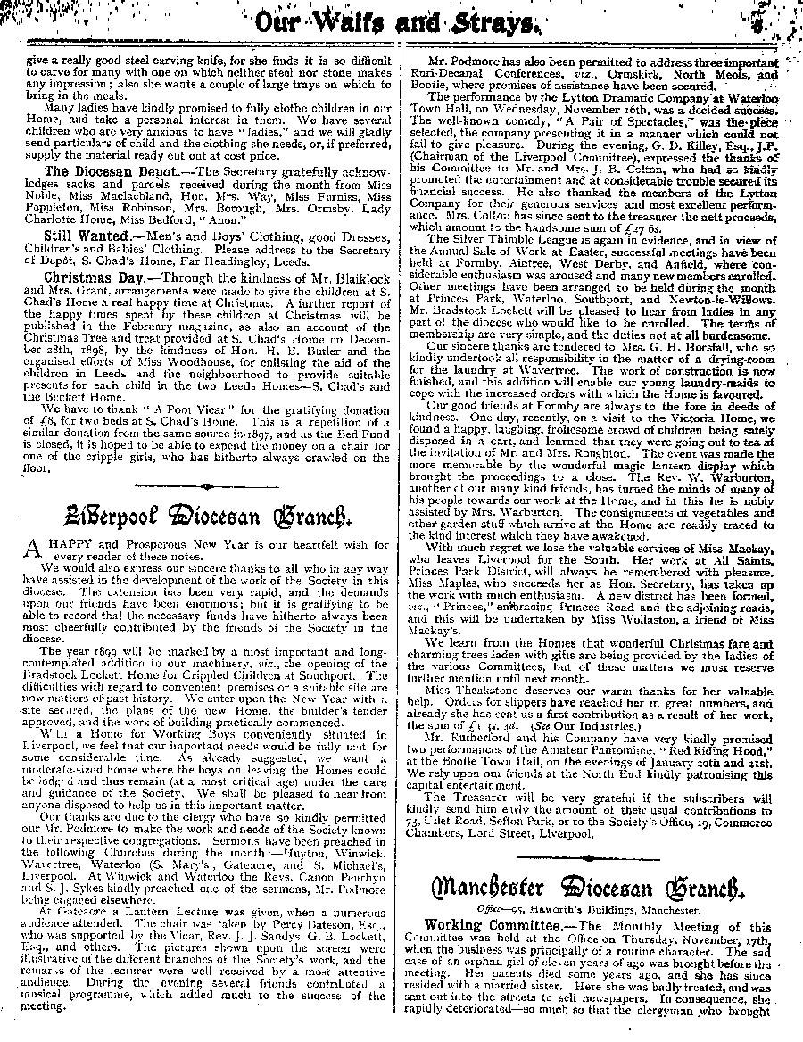 Our Waifs and Strays January 1899 - Page 5